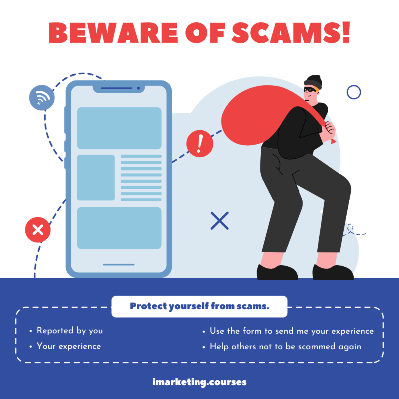 Scam Sites – IM-Courses