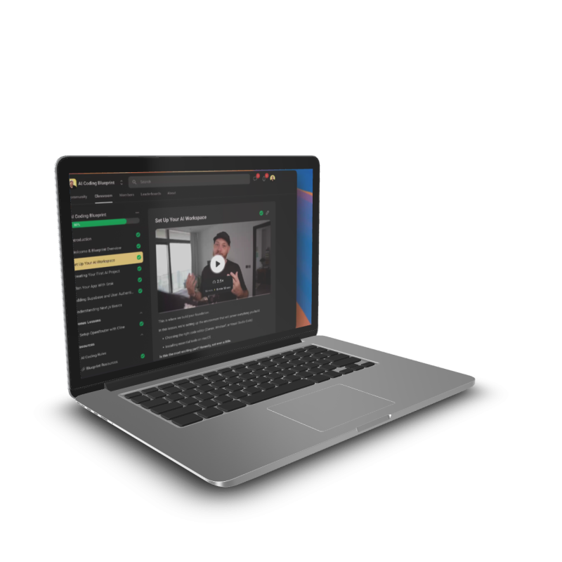 Robin Ebers – AI Coding Blueprint – IM-Courses